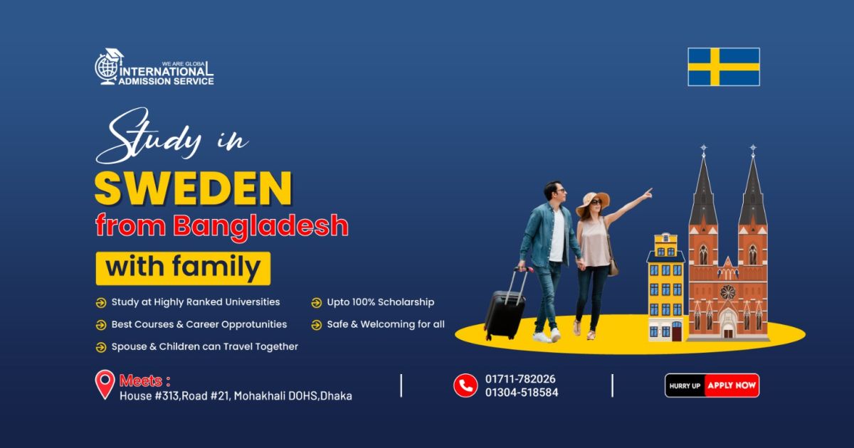 Study in Sweden with Family | Spouse Visa Options | Study Abroad