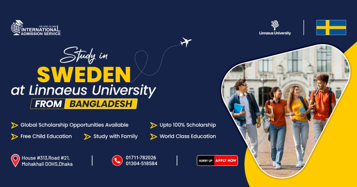 Study in Sweden at Linnaeus University from Bangladesh | Study Abroad