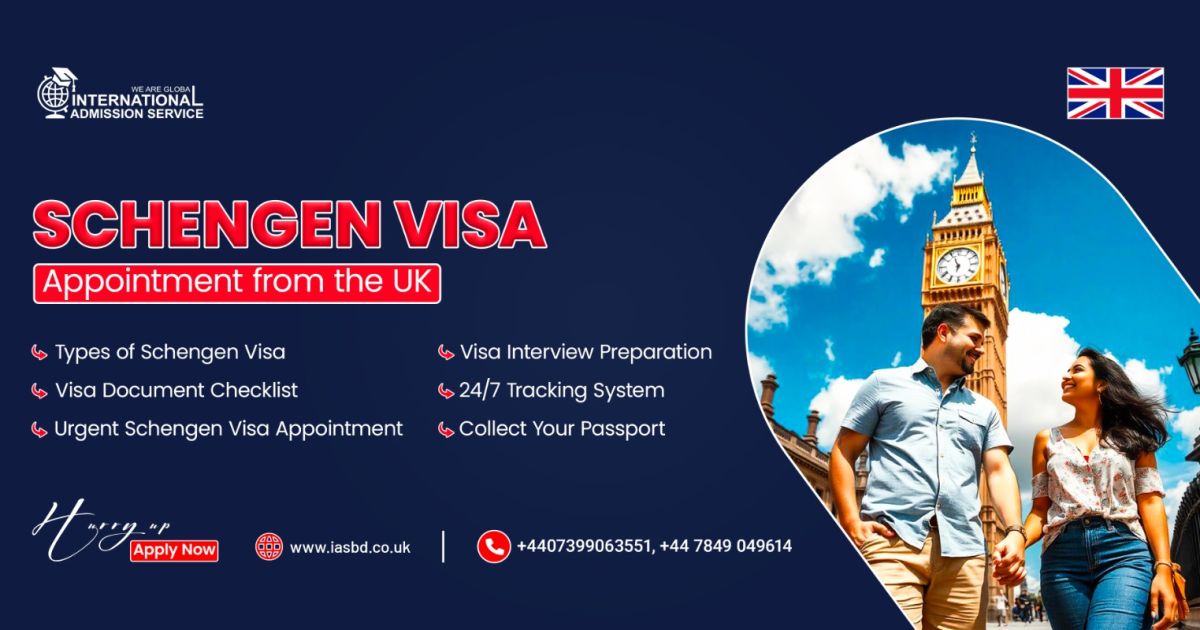 Get Schengen Visa Appointment for Europe | Book Now | Study Abroad