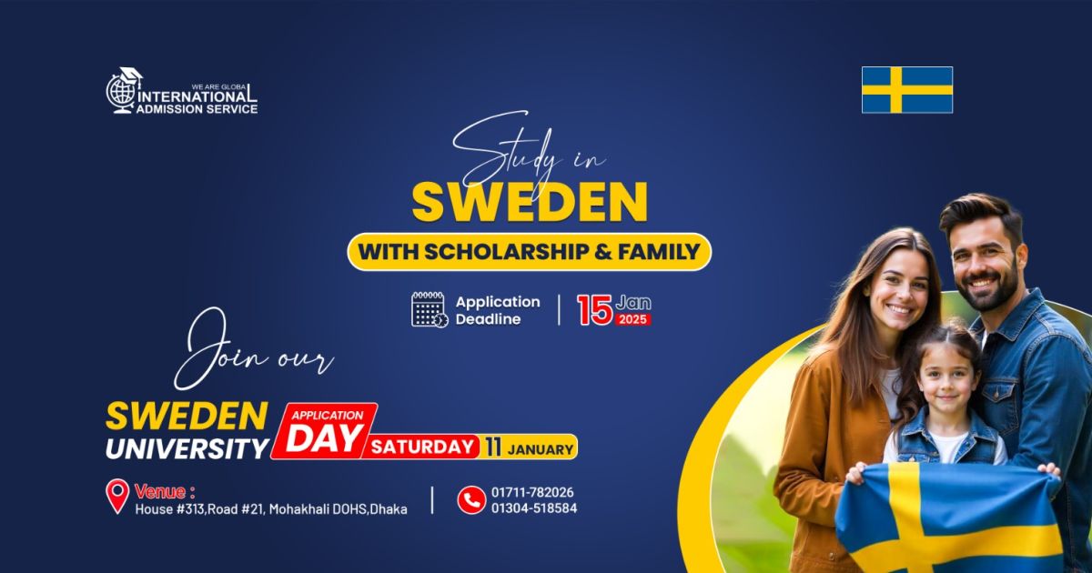 Sweden University Application Day 2025 | Study Abroad